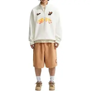 Nike Skate 1/2-zip Fleece Crew-neck Sweatshirt