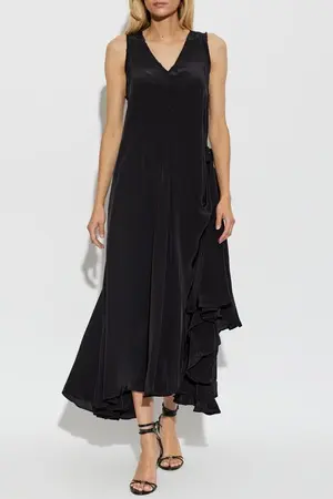 ALLSAINTS Sybil Asymmetrical Ruffle Dress