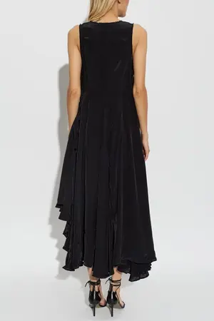 ALLSAINTS Sybil Asymmetrical Ruffle Dress