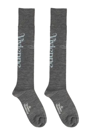 VIVIENNE WESTWOOD Long Socks With Logo Detail