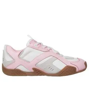 Versace Galaxia Leather Sneakers 'white Pink