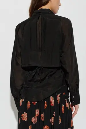 ALLSAINTS Cory Sheer Long Sleeve Shirt