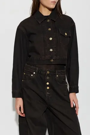 ALLSAINTS Blink Cropped Denim Jacket