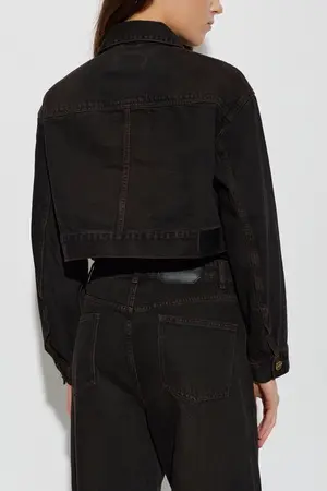 ALLSAINTS Blink Cropped Denim Jacket
