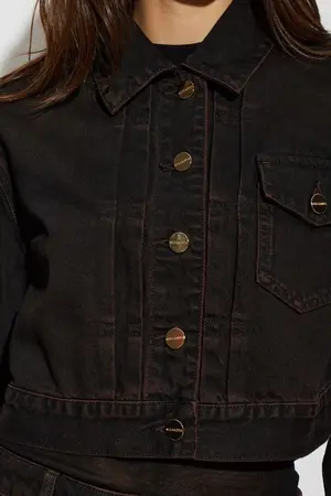 ALLSAINTS Blink Cropped Denim Jacket