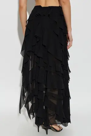 ALLSAINTS Melody Asymmetrical Ruffle Skirt