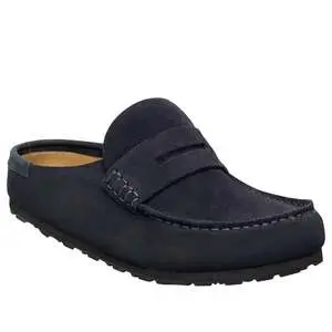 BIRKENSTOCK Naples Suede Nubuck Mules