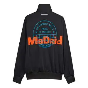 Adidas X Bad Bunny Dtmf Tour Merch Madrid Firebird Track Jacket - Black