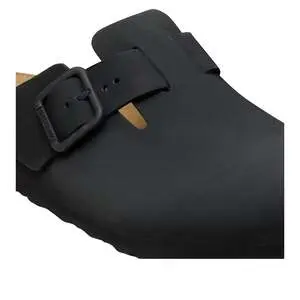 BIRKENSTOCK Boston Wire Buckle Clogs - Black