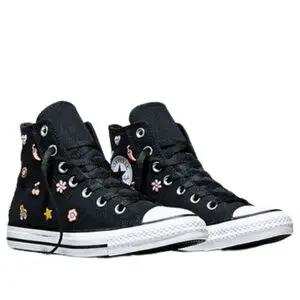 CONVERSE Chuck Taylor All Star High Top Embroidered Sneakers