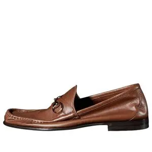 Gucci Lugano Loafer - Brown