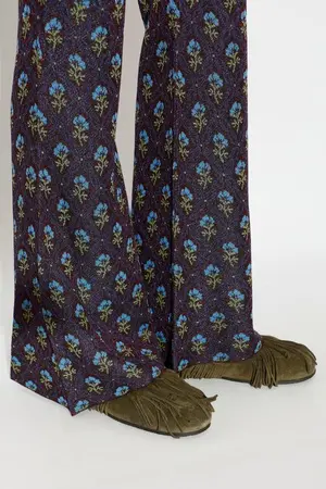 Etro Suede Leather Loafers
