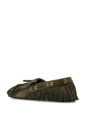 Etro Suede Leather Loafers