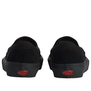 VANS Skate Slip-on Sneakers - Black/red