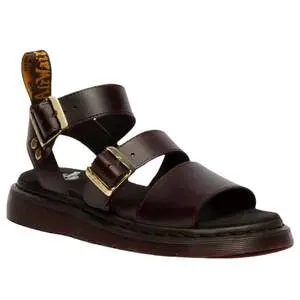 Dr. Martens Gryphon Atlas Leather Gladiator Sandals - Charro