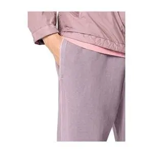 Stone Island 6200012 Malfile Fleece Old Effect Sweatpants - Purple Gray