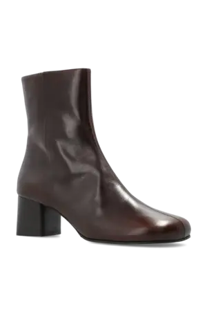 LEMAIRE Leather Ankle Boots