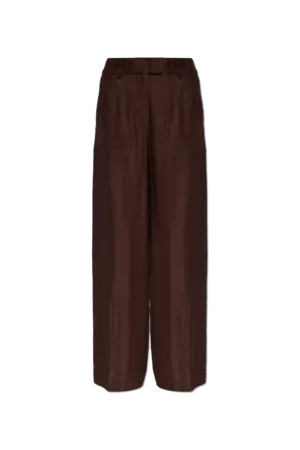 ALLSAINTS Charley Palazzo Trousers - Brown