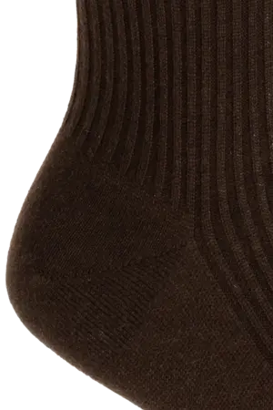 Max Mara Knee-high Ribbed Cashmere Socks