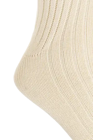 AMI Paris Socks With Embroidered Logo