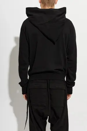 Rick Owens Asymmetrical Zip-up Hoodie
