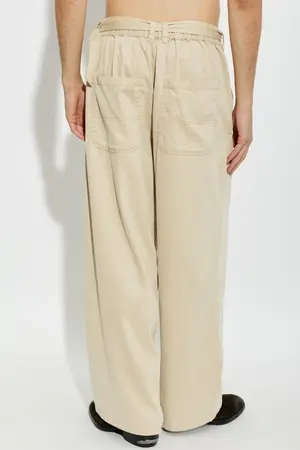 ALLSAINTS Aldford Belted Wide-leg Trousers