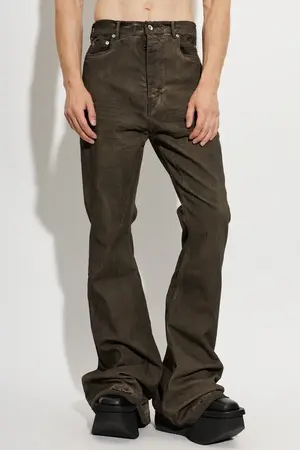 Rick Owens Vintage Effect Bootcut Jeans