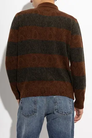 Etro Wool Polo Sweater