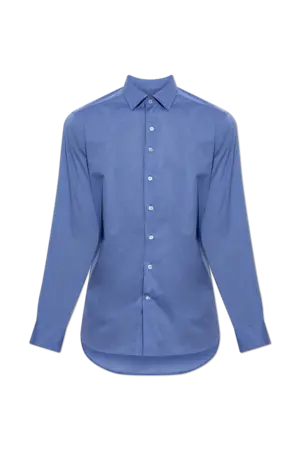 Etro Shirt With Embroidered Logo - Blue