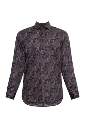 Etro Patterned Shirt - Purple