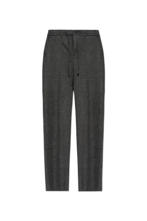 Etro Logo Trousers - Grey