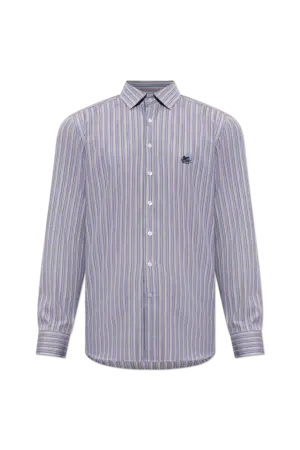 Etro Striped Pattern Shirt - Multicolour