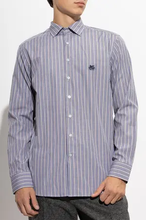 Etro Striped Pattern Shirt