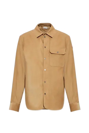 Moncler Corduroy Shirt - Brown