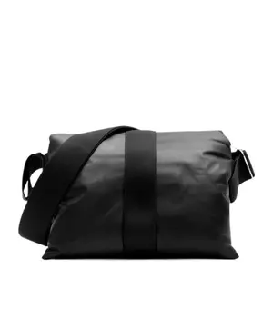 Burberry Pillow Foldover Messenger Bag - Black