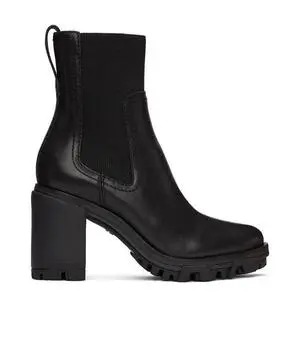 Rag & Bone Splice Thick Heel Ankle Boots - Black