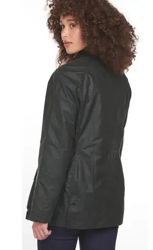Barbour Lapel Long-sleeved Coat