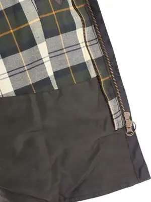 Barbour Waxed Cotton Long-sleeved Coat