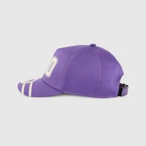 Gucci Logo Baseball Cap - Purple