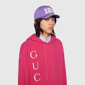 Gucci Logo Baseball Cap - Purple