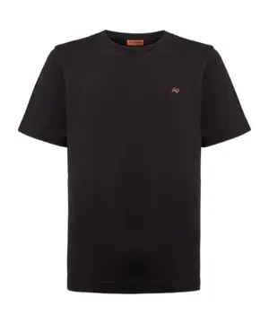 Missoni Logo Embroidered Crewneck T-shirt - Black