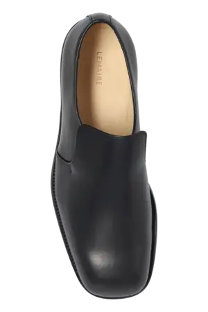 LEMAIRE Leather Square Toe Loafers