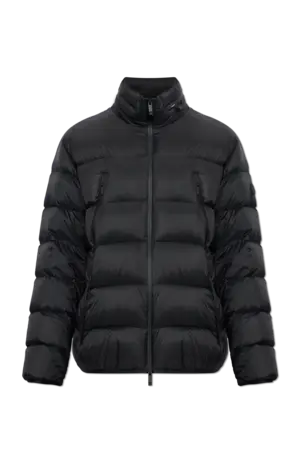 Moncler Dalalven Down Puffer Jacket With Stand Collar - Black