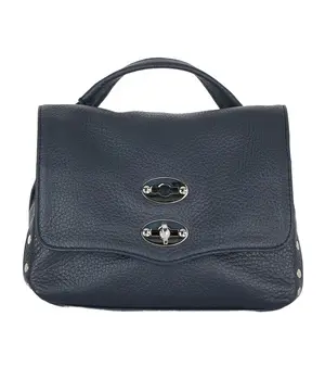 ZANELLATO Postina Twist-lock Baby Top Handle Bag - Black