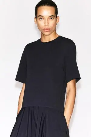 Cos Paneled Midi Dress