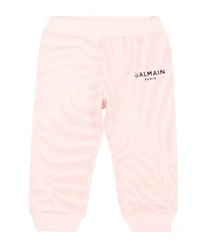 Balmain Zebra Print Track Pants