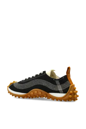 AMI Paris Low-top Athletic Sneakers With Sculptural Sole