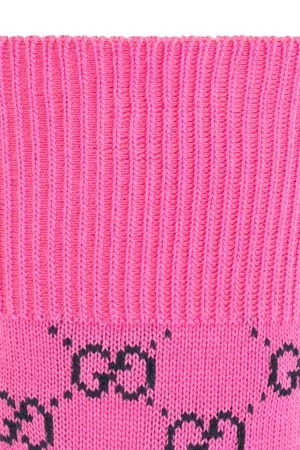 Gucci Monogram-pattern Intarsia-knit Socks