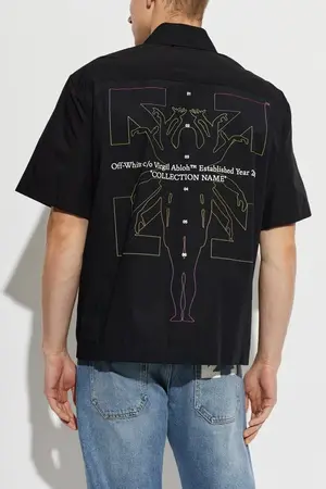 Off-White Shirt With Logo