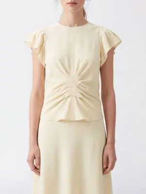 Isabel Marant Étoile Zipper T-shirt - Beige